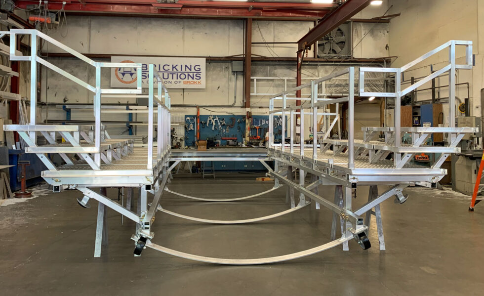 Kiln Split Deck Bedding Cart — Bricking Solutions, Inc.